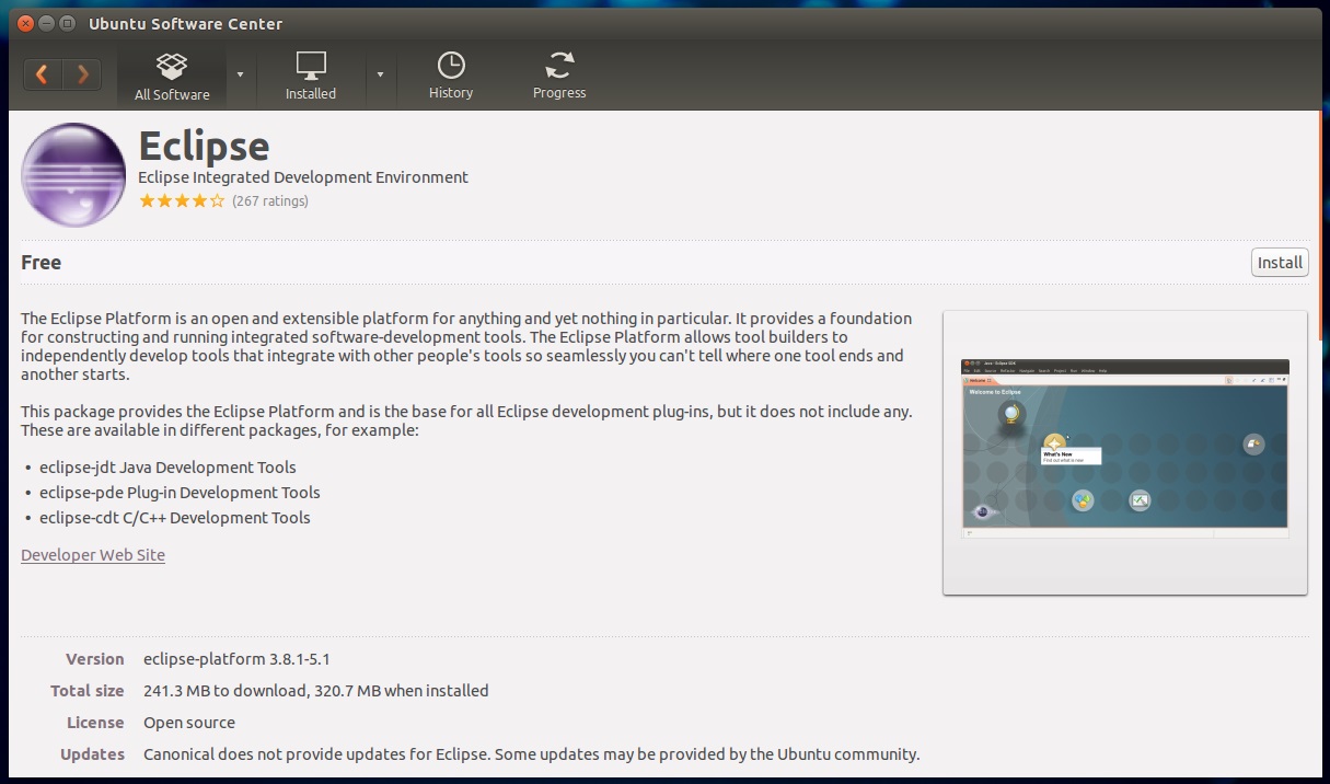 [Linux] 如何安裝 Eclipse 在 Ubuntu 14.04 – BoB 團
